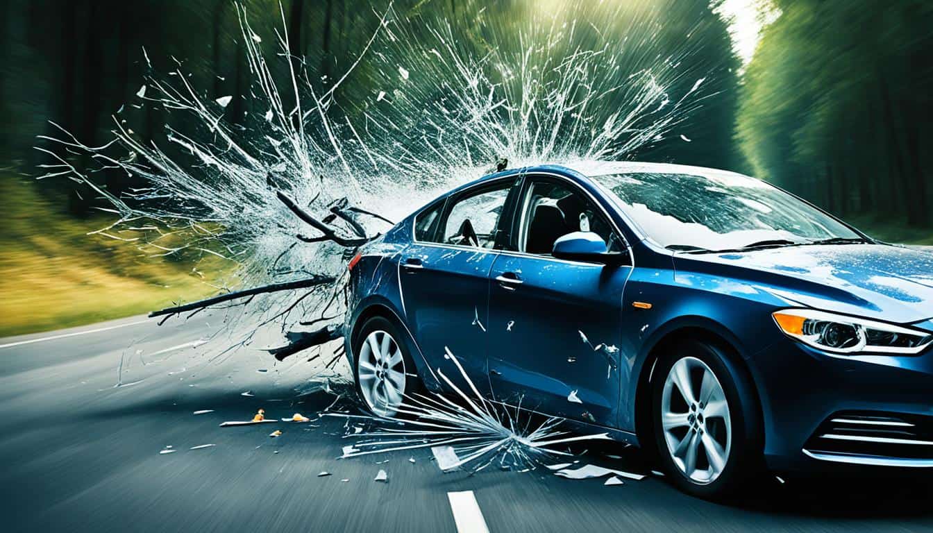 the natural law whose result is the driver hitting or going through the ...